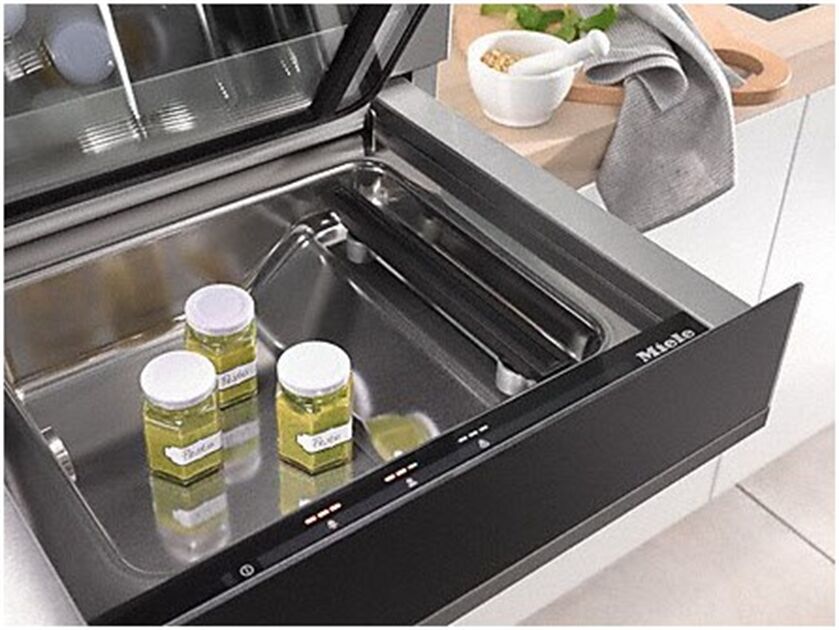 Miele EVS 7010 Vakuumierschublade (obsidianschwarz) - Premiumshop24